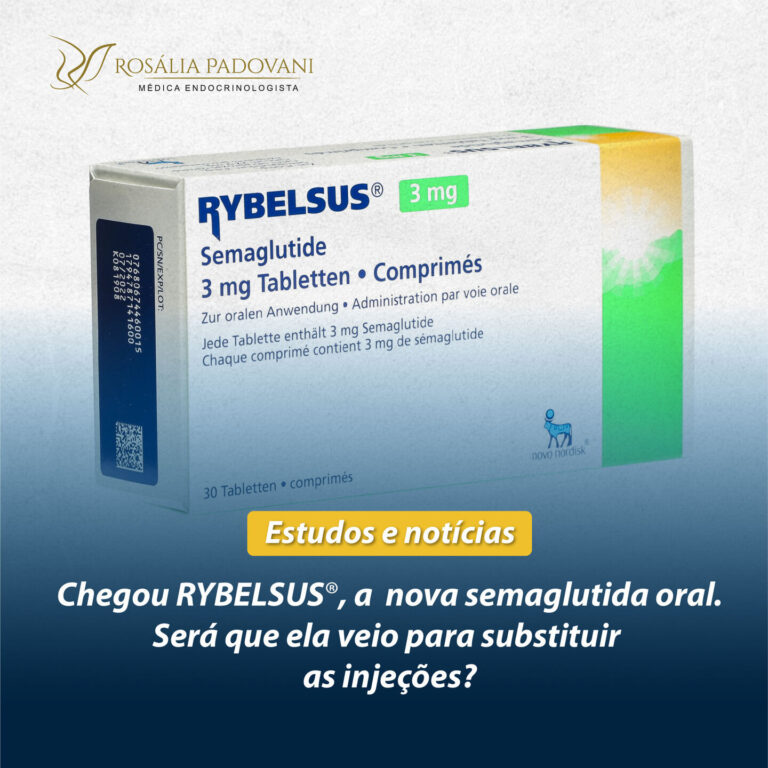Medicamento injetável semaglutida ganha sua versão oral – Dra. Rosália ...